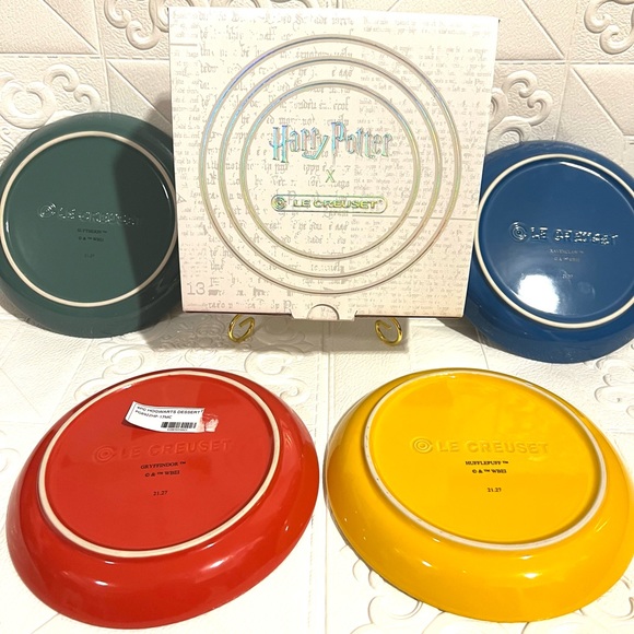 Le Creuset | Dining | Le Creuset Harry Potter Plates Set Of 4 | Poshmark